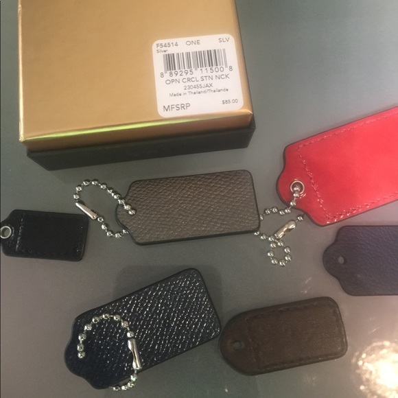 Coach | Accessories | Coach Tags Different Colors Sizes Selling As Set ...